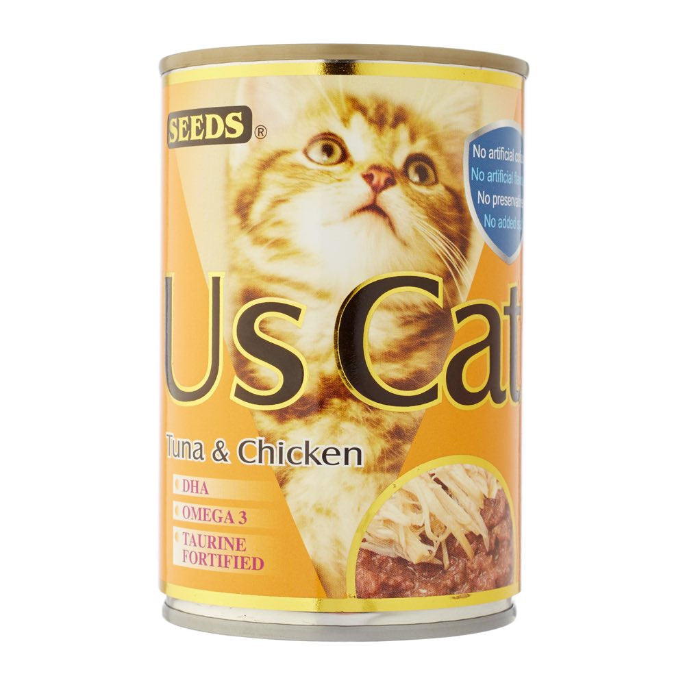 Seeds US Cat Tuna & Chicken Canned Cat Food 400g | Kohepets