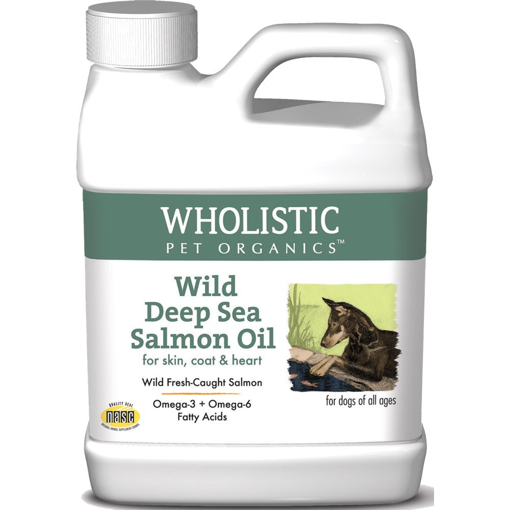 Wholistic Pet Organics Wild Deep Sea Salmon Oil 1.9L | Kohepets