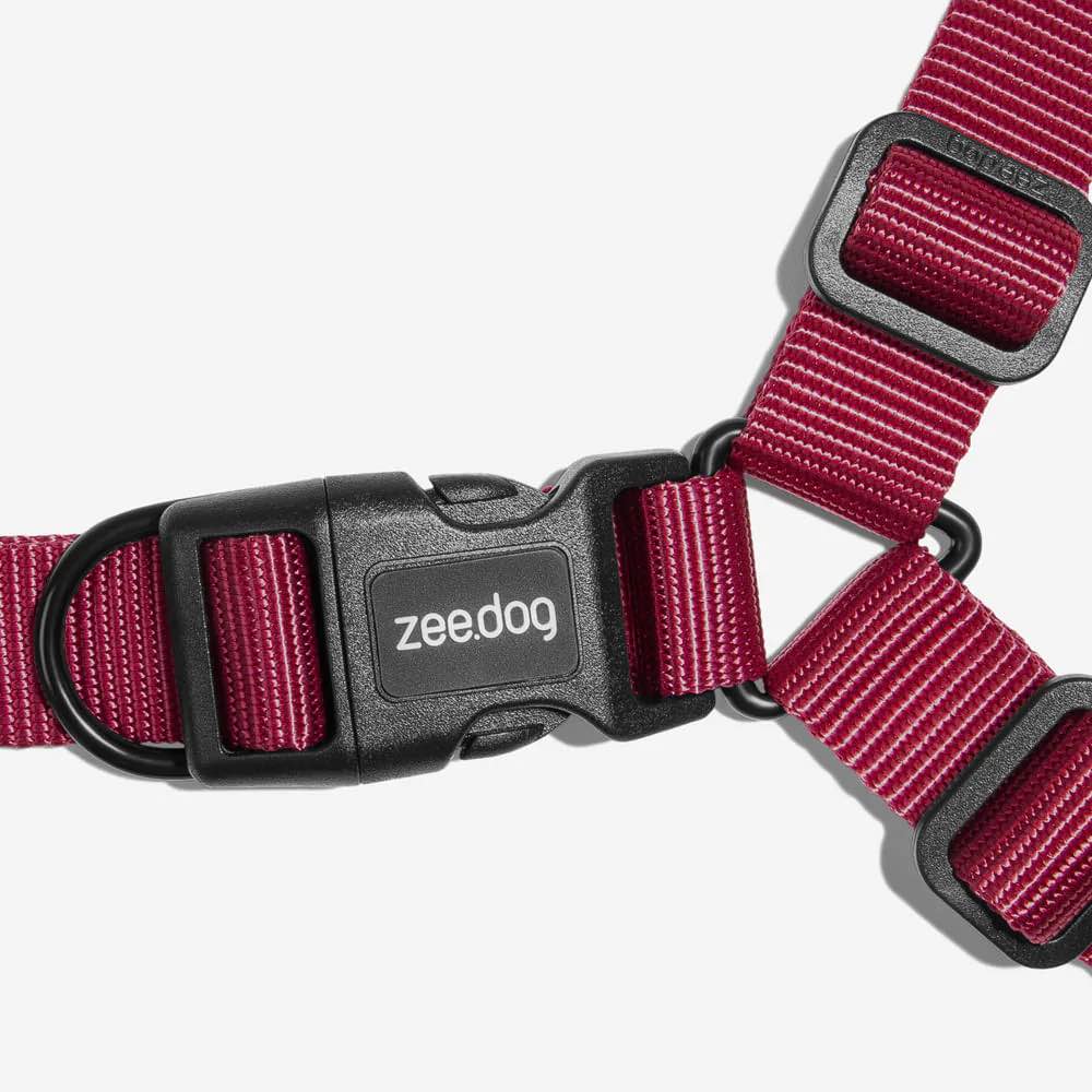 Zee.Dog Soft Walk Dog Harness (Bordeau) | Kohepets