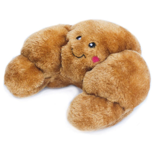 ZippyPaws NomNomz Croissant Plush Dog Toy | Kohepets